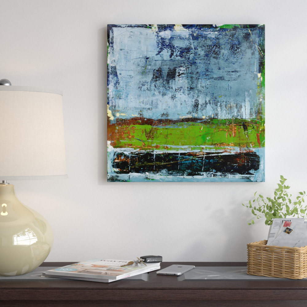 East Urban Home 'Intimate Space' Painting Print on Wrapped Canvas | Wayfair
