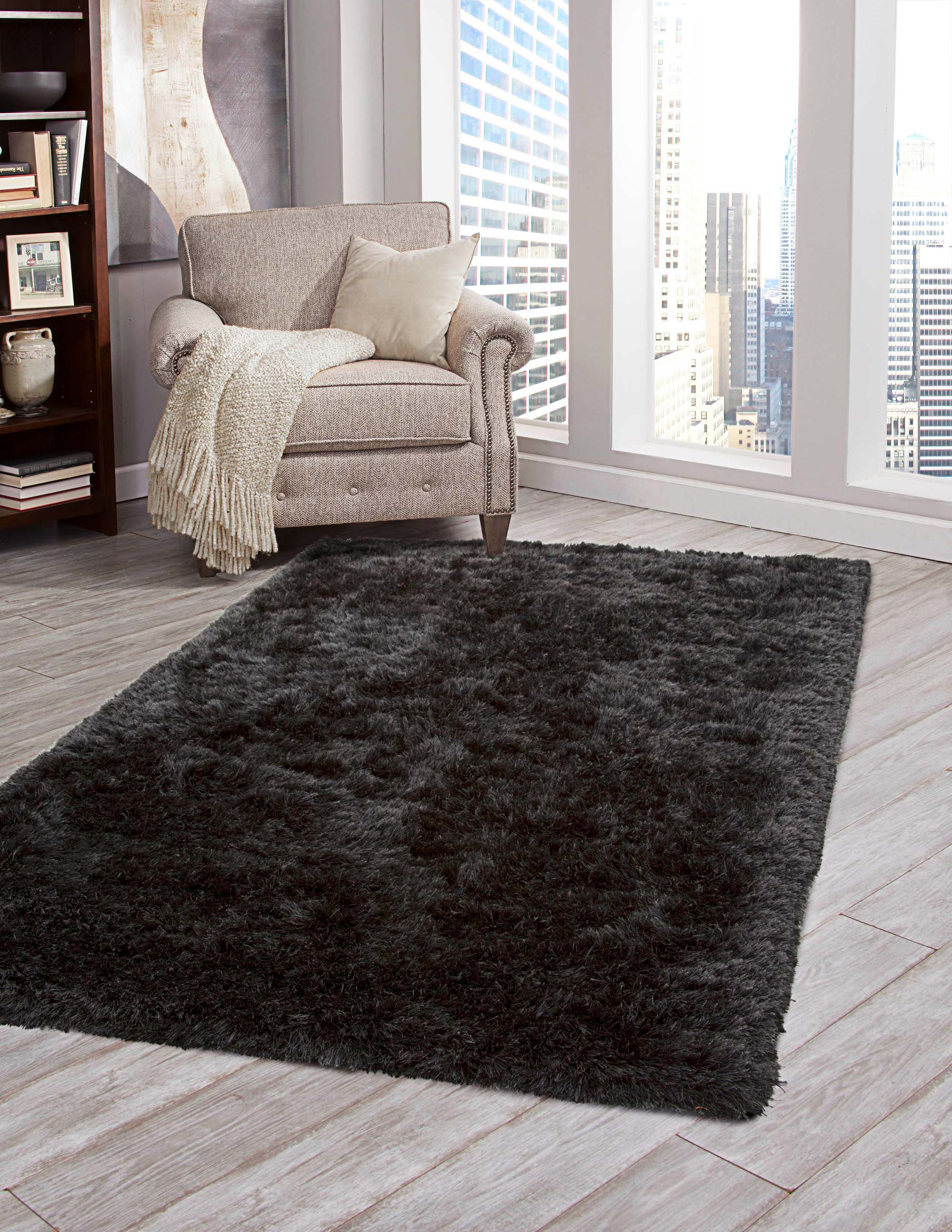 Everly Quinn Shag Area Rug - Wayfair Canada