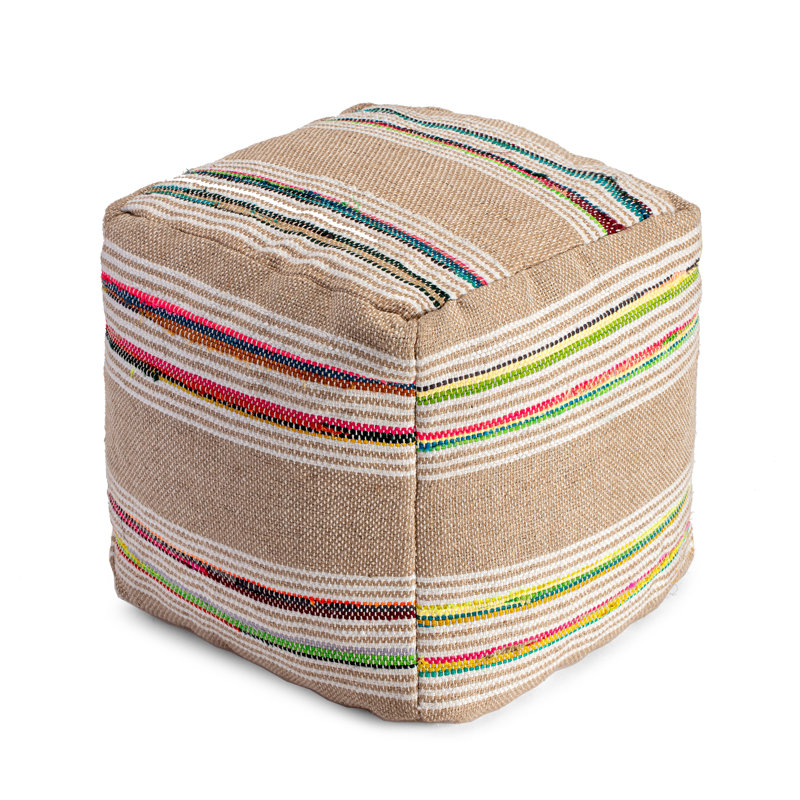 Bungalow Rose Upholstered Pouf | Wayfair
