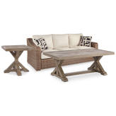 Beachcrest Home Danny Porcelain Outdoor Dining Table & Reviews | Wayfair