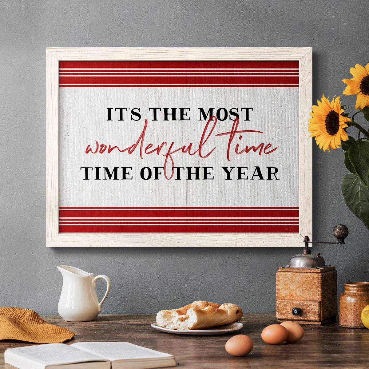 Wexford Home Wonderful Time Framed On Canvas Print | Wayfair