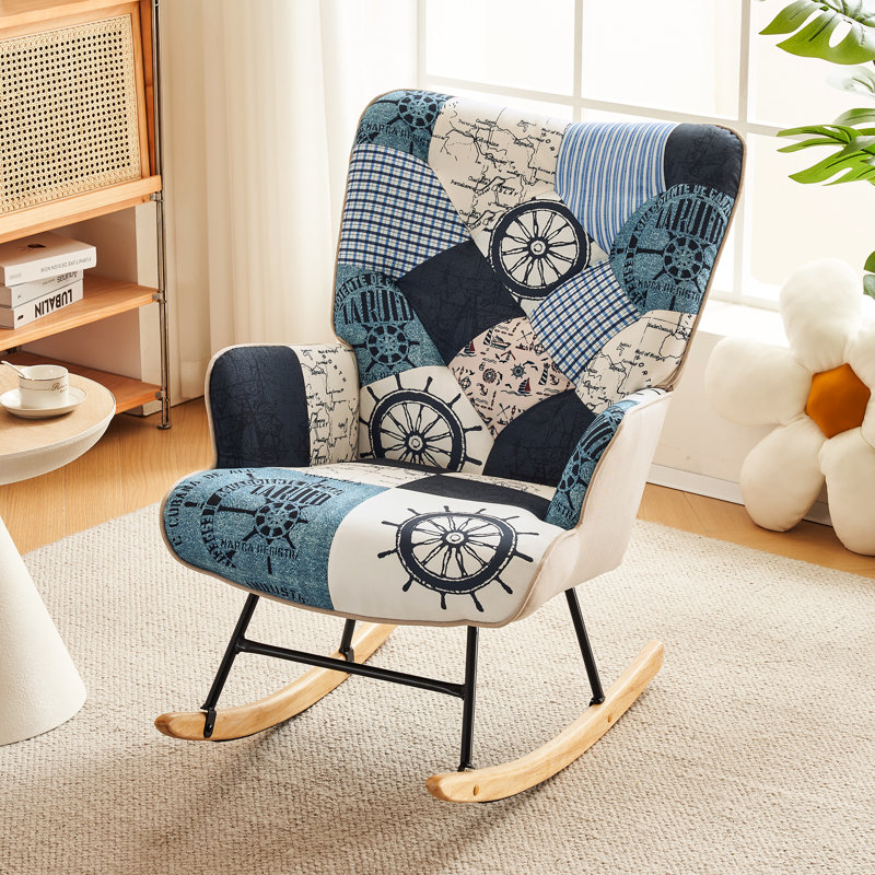Corrigan Studio® Landric Rocking Chair & Reviews | Wayfair