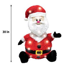 Joiedomi Collapsible Santa Lighted Display & Reviews | Wayfair