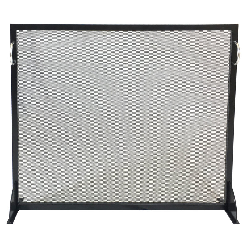 Ebern Designs Oan 1 Panel Steel Fireplace Screen | Wayfair