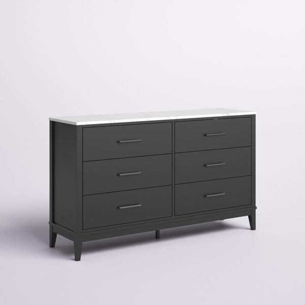 Lark Manor Alatea 6 - Drawer Dresser & Reviews | Wayfair