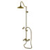 Kingston Brass Kingston Wall Mount Rain Drop Shower System with Hand ...