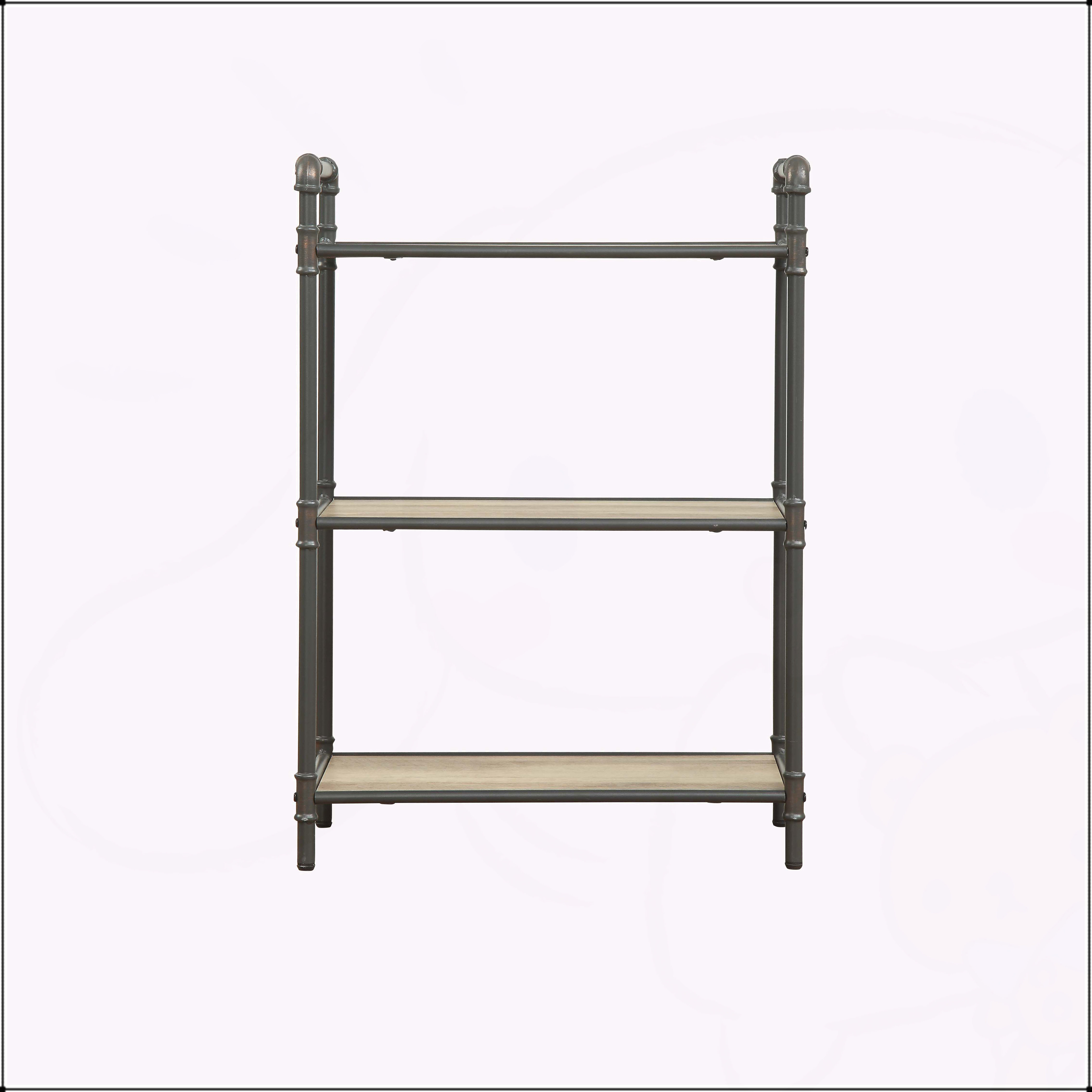 Trent Austin Design® Charming Antique Oak Bookshelf with Graceful Sandy ...
