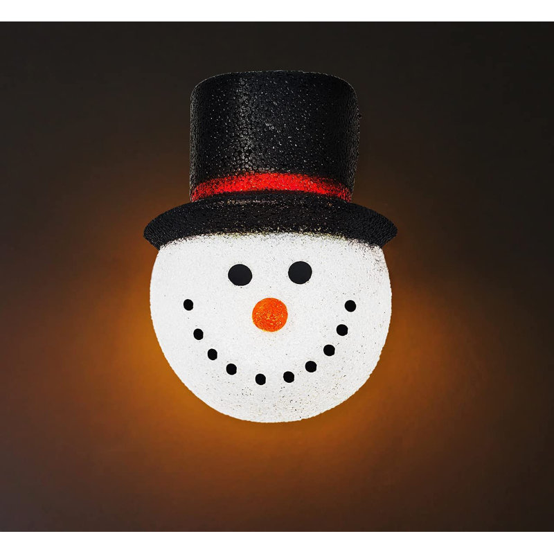 The Holiday Aisle® Snowman Porch Lighted Display & Reviews | Wayfair