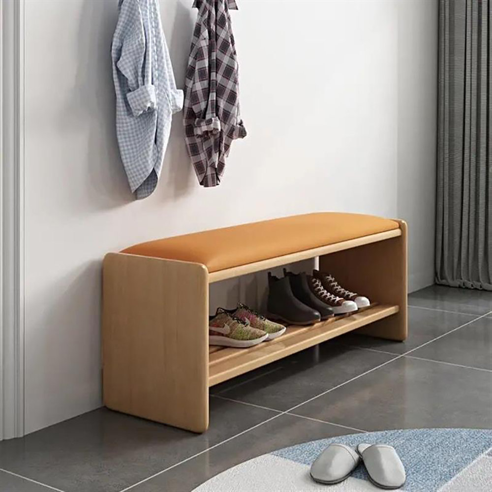 interanest 35.4in Shoe Change Stool Shoe Storage Bench - Wayfair Canada