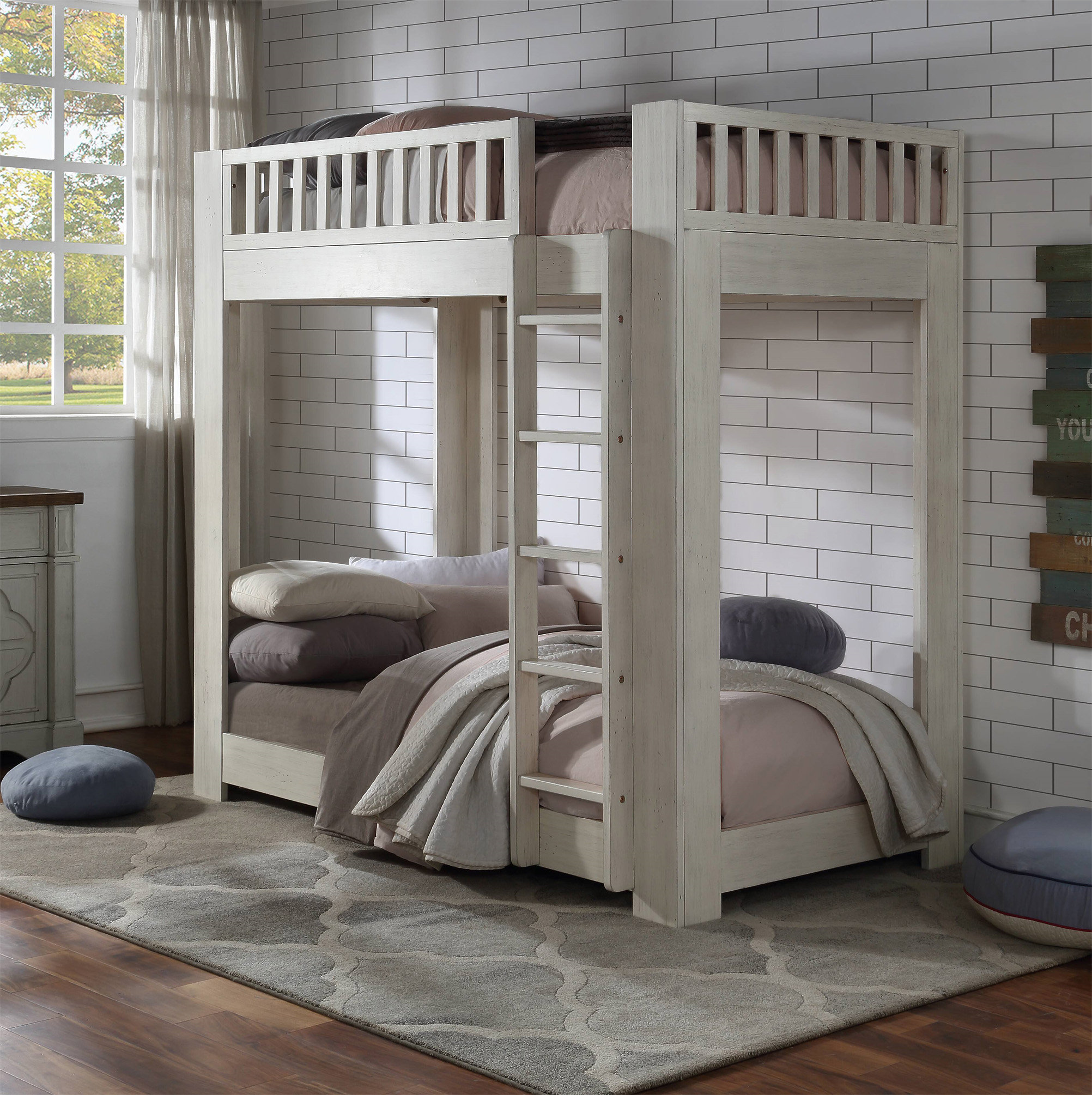 Red Barrel Studio® Cheni Bunk Bed, Beds, Platform Bed | Wayfair