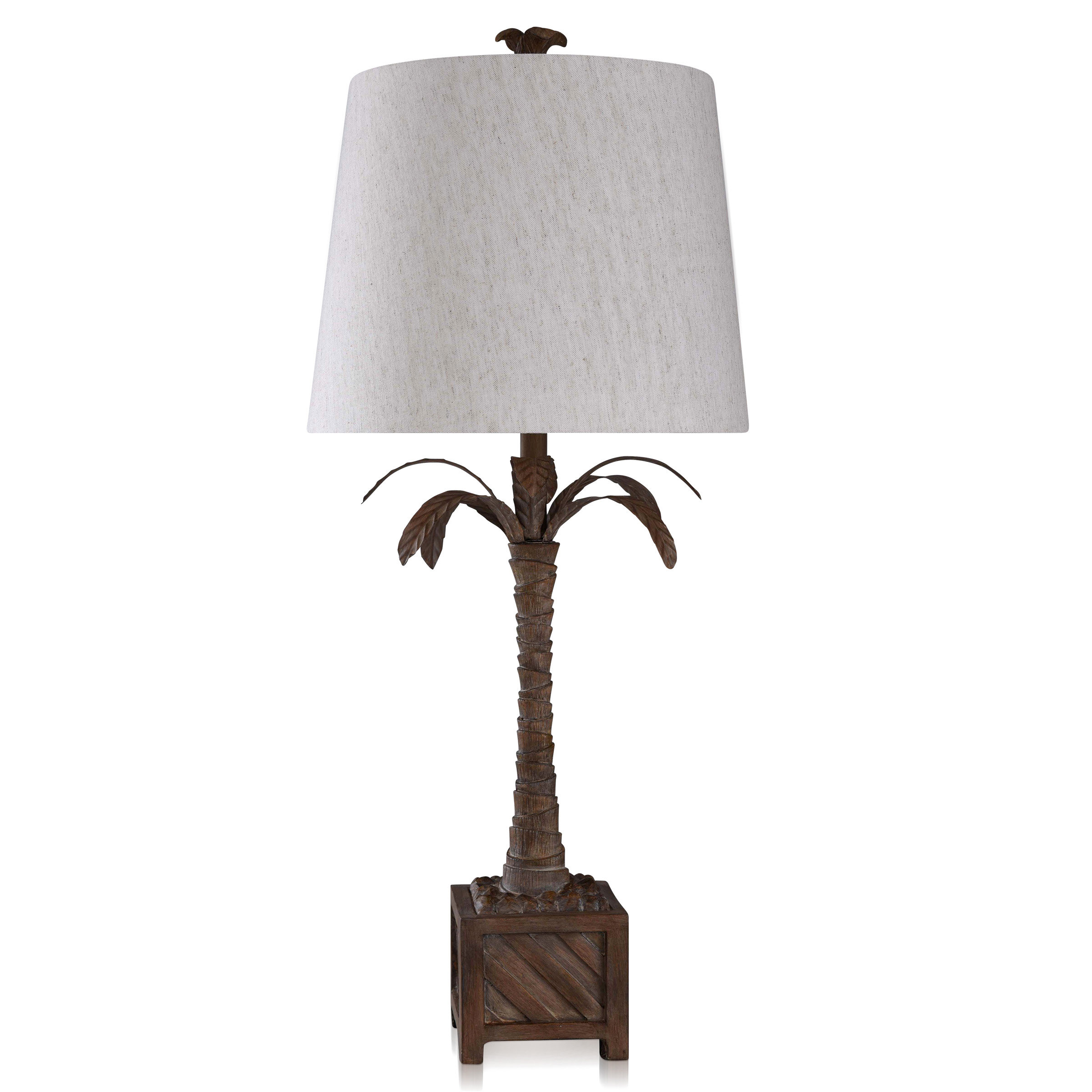 Bayou Breeze Coastal Palm Traditional Moulded Table Lamp - Wayfair Canada