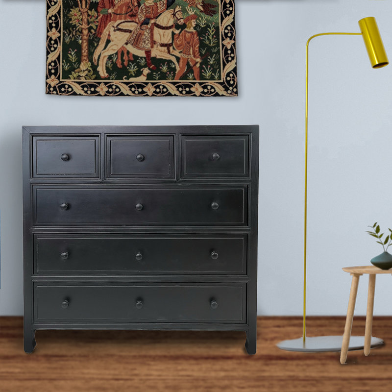 World Menagerie Rushmore 6 Drawer Bachelor's Chest Chest & Reviews ...