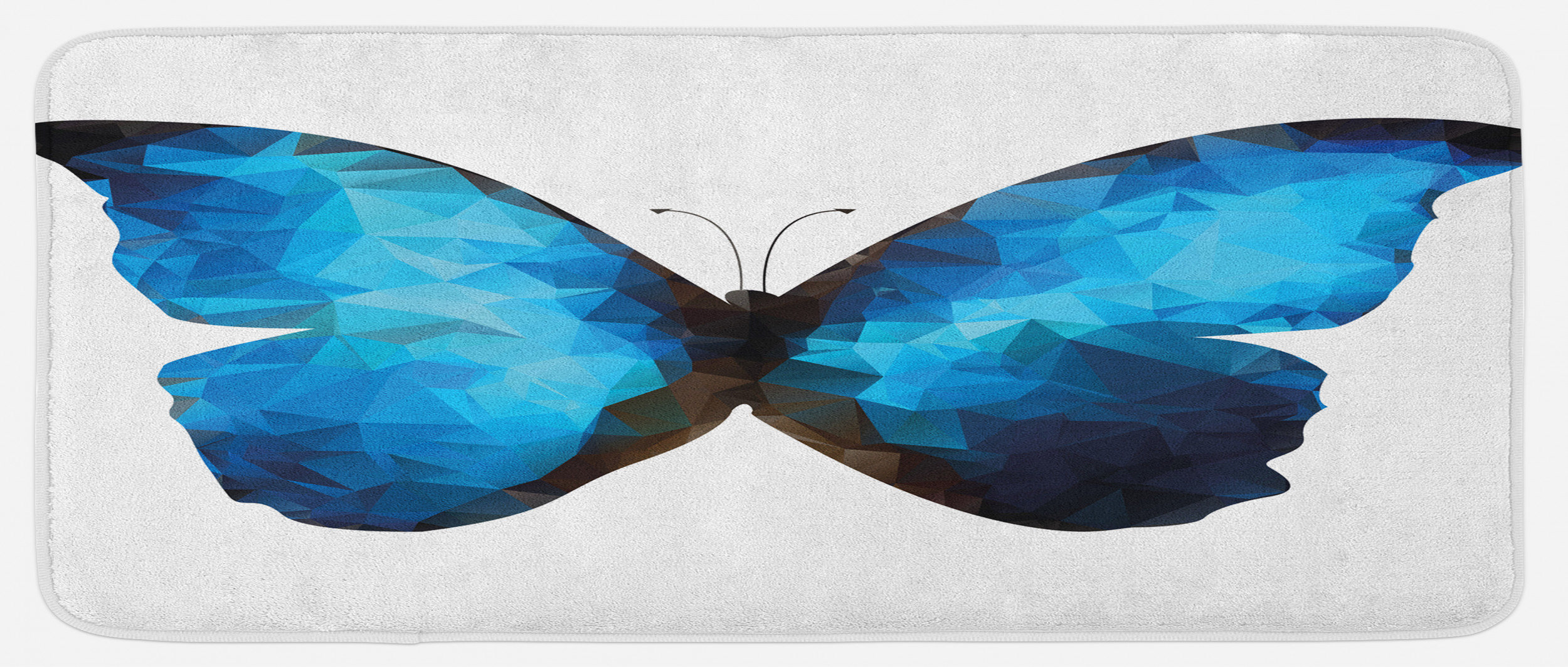 East Urban Home Butterfly Kitchen Mat | Wayfair