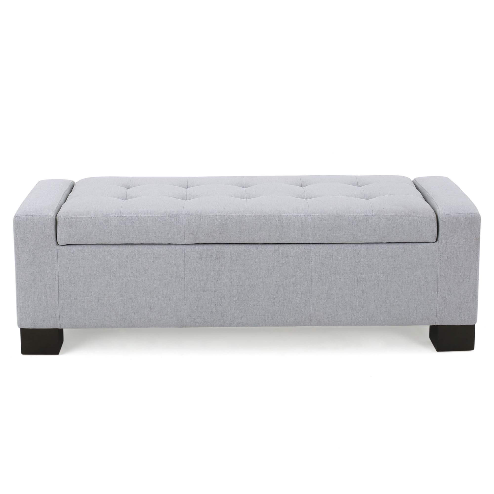 Latitude Run® Elegant Storage Bench,A Perfect Blend of Minimalist ...