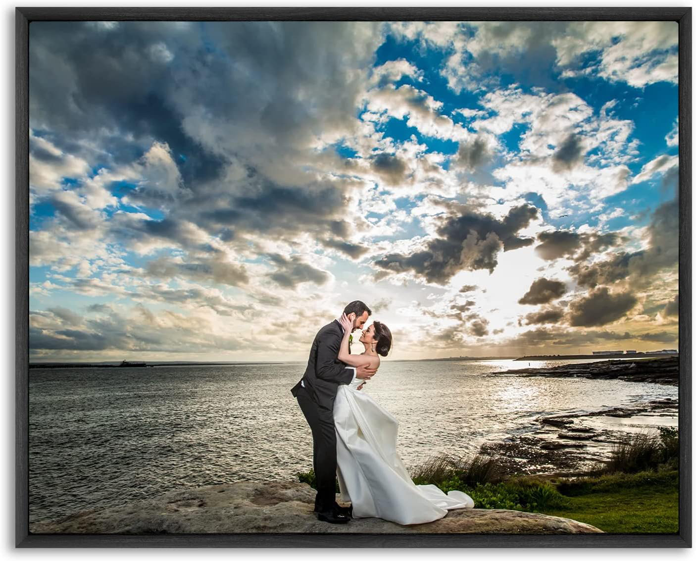 Latitude Run® DIY Canvas Floater Frames for Canvas Paintings, 1.25 ...