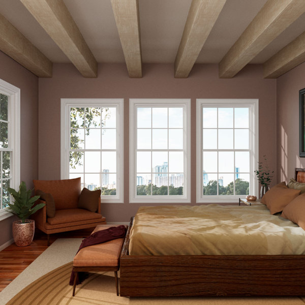 Ekena Millwork Heritage Timber Rustic Sawn Faux Wood 3-Sided Beam (U ...