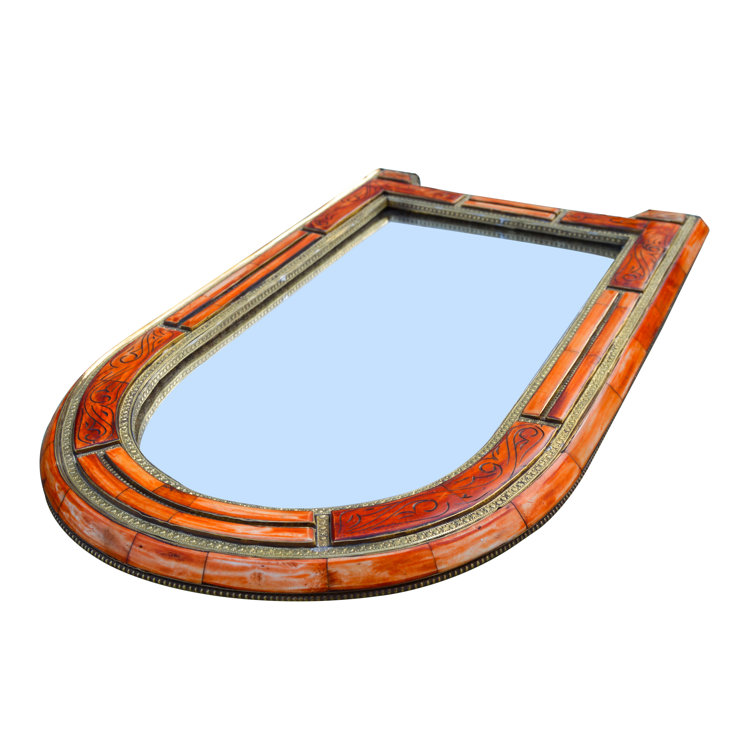 The Moroccan Room Hand-Engraved Accent Mirror | Wayfair