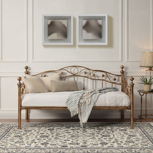 ClassicLiving Mira Metal UK Single - DE 90 X 190 Cm Daybed | Wayfair.co.uk