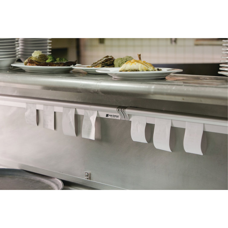 San Jamar 3'' W Stainless Steel Check Racks & Order Wheels | Wayfair
