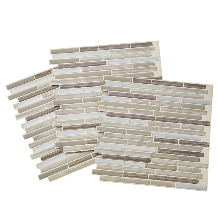 TackTile Tack Tile Peel & Stick Vinyl Backsplash & Reviews | Wayfair