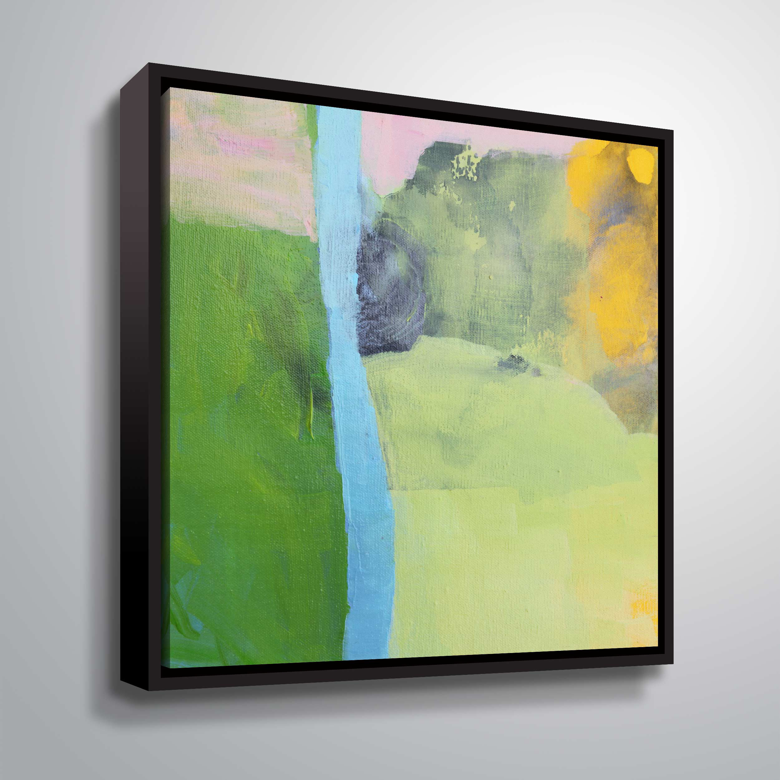 Wrought Studio 'Moon Haze' - Acrylic Painting Print on Canvas - Wayfair ...