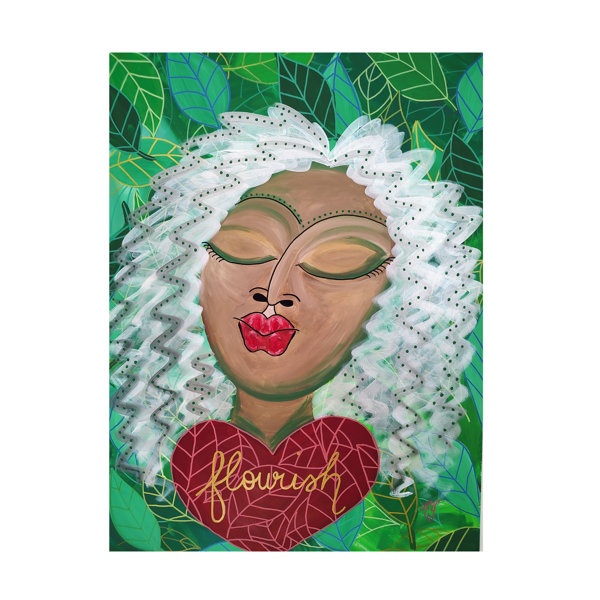 Winston Porter Rev. Dr. Angela Yarber Goddess Of Flourishing Canvas Art ...