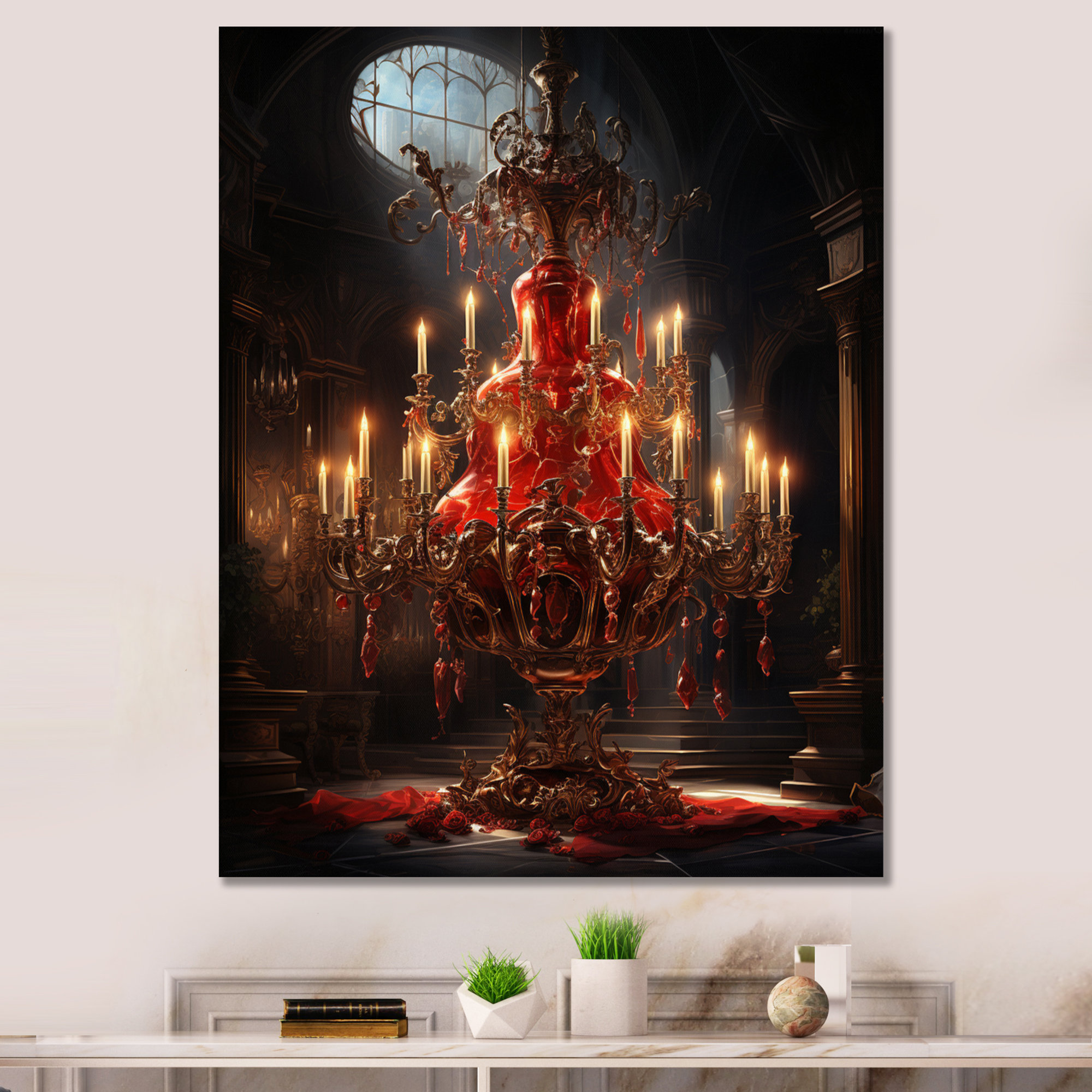Red Barrel Studio® Tremesha Baroque Dramatic Splendor I On Canvas Print ...