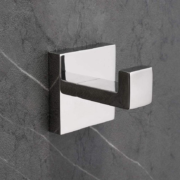 Frifoho SUS304 Stainless Steel Wall Mounted Bathroom Towel Hook Hanger ...