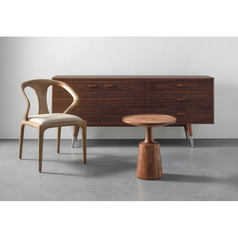 AllModern Downham Solid Back Arm Chair & Reviews | Wayfair