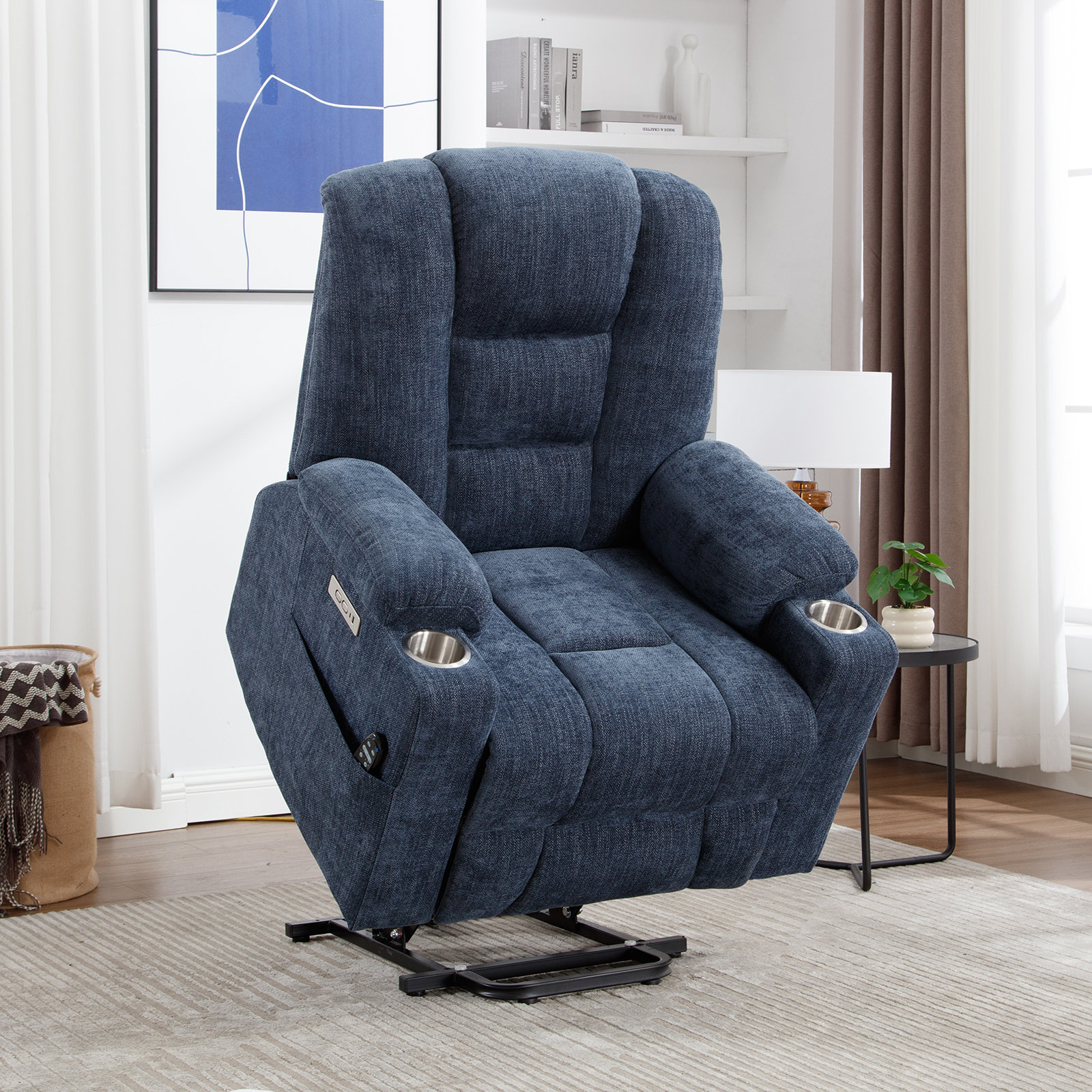 Latitude Run® Aura Power lift chair Recliners Infinite Position ...