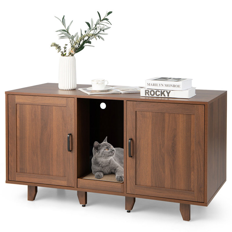 Archie & Oscar™ Eccles Cat Litter Box Enclosure Hidden Cat Washroom W ...