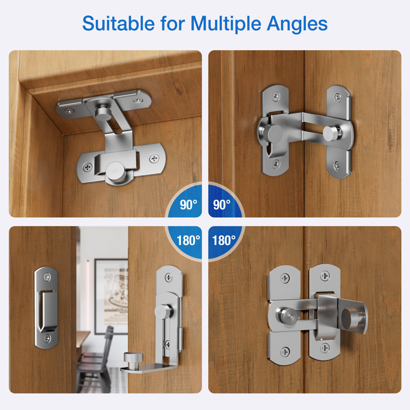 Lazio Latch Barn Door Hardware & Reviews | Wayfair