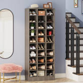 Latitude Run® 40 Pair Shoe Storage Cabinet | Wayfair