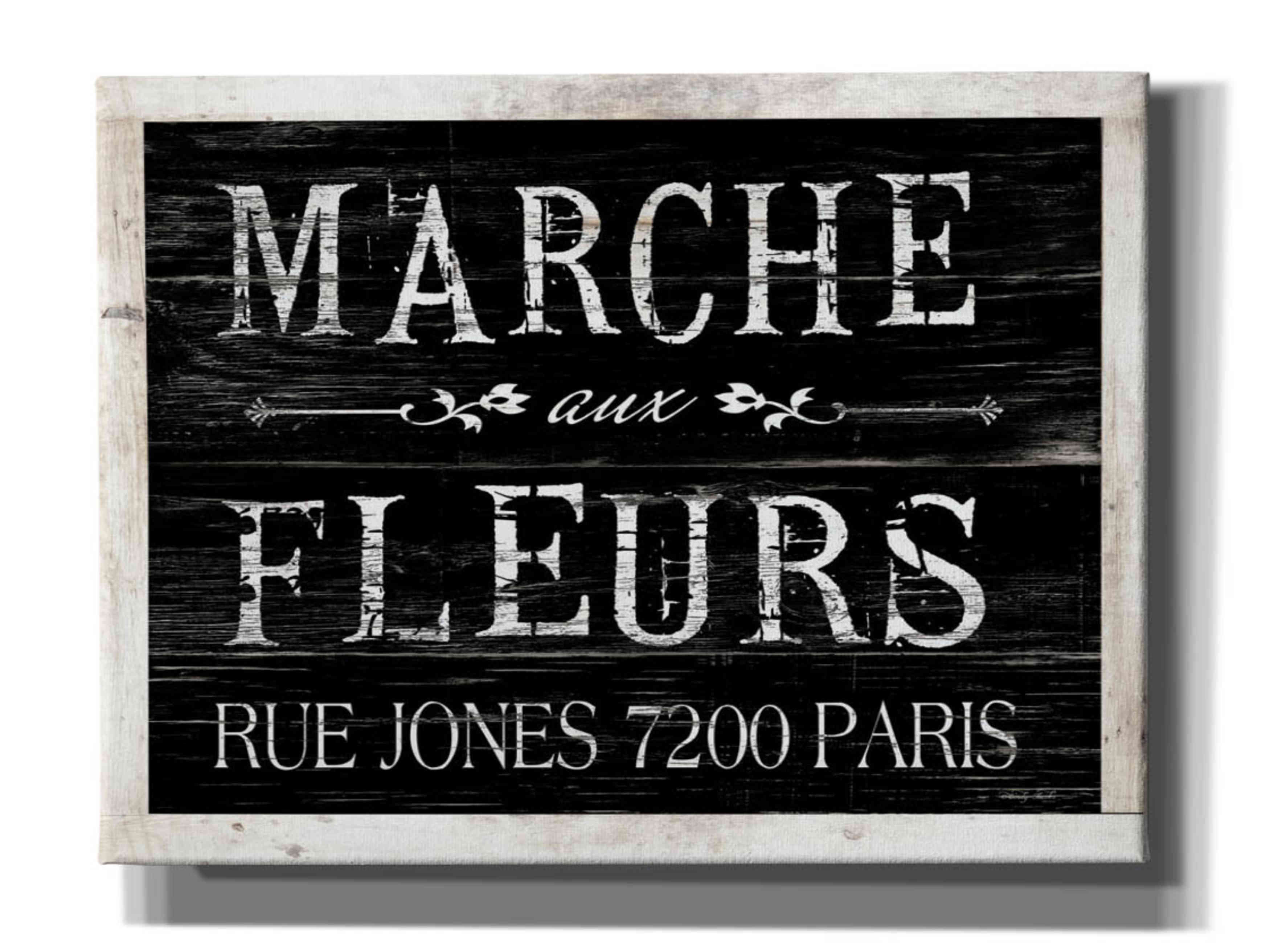 Ophelia & Co. 'Fleurs Sign II' By Cindy Jacobs - Wayfair Canada