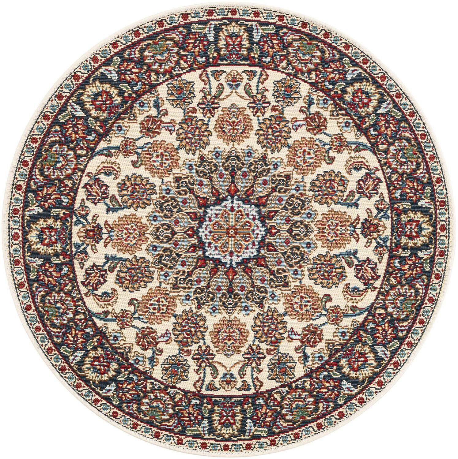 Canora Grey Traditional Tollefson Area Rug Ivory Color | Wayfair