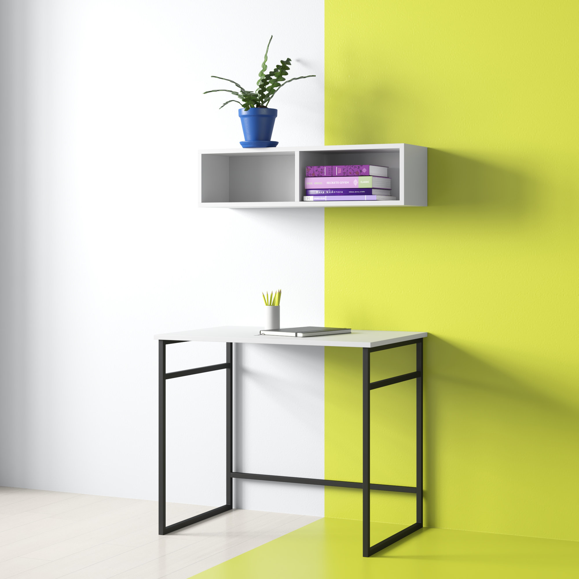 17 Stories Amelea Desk & Reviews | Wayfair