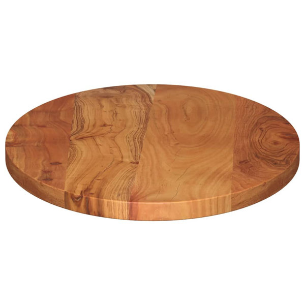 Alpen Home Table Top Oval Solid Wood Acacia | Wayfair.co.uk