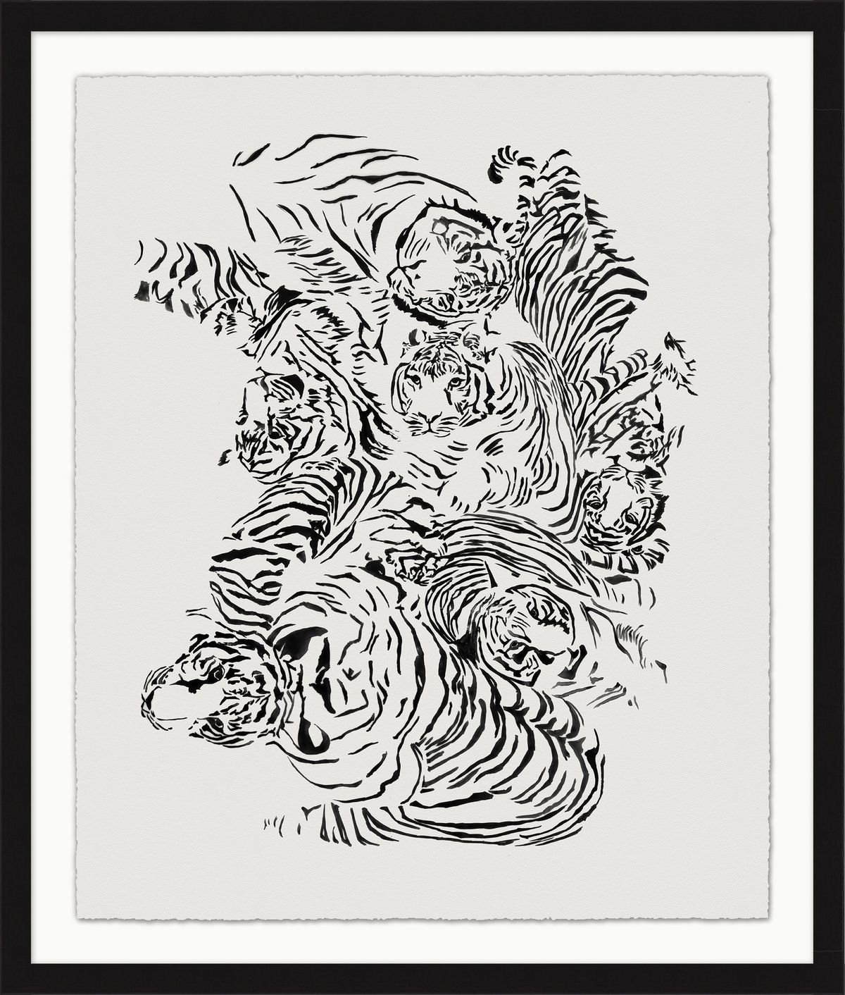 Wendover Art Group Psychedelic Safari 1 by Mat Sanders - Single Picture ...