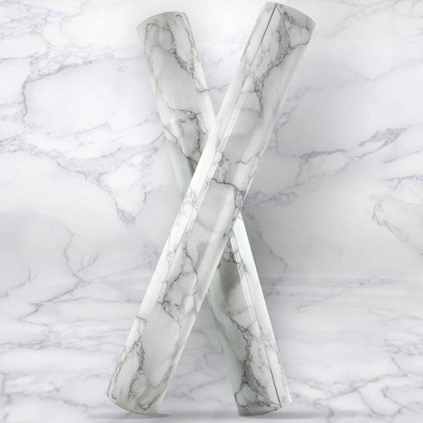 Mercer41 Lorretta Peel & Stick Marble Roll & Reviews | Wayfair