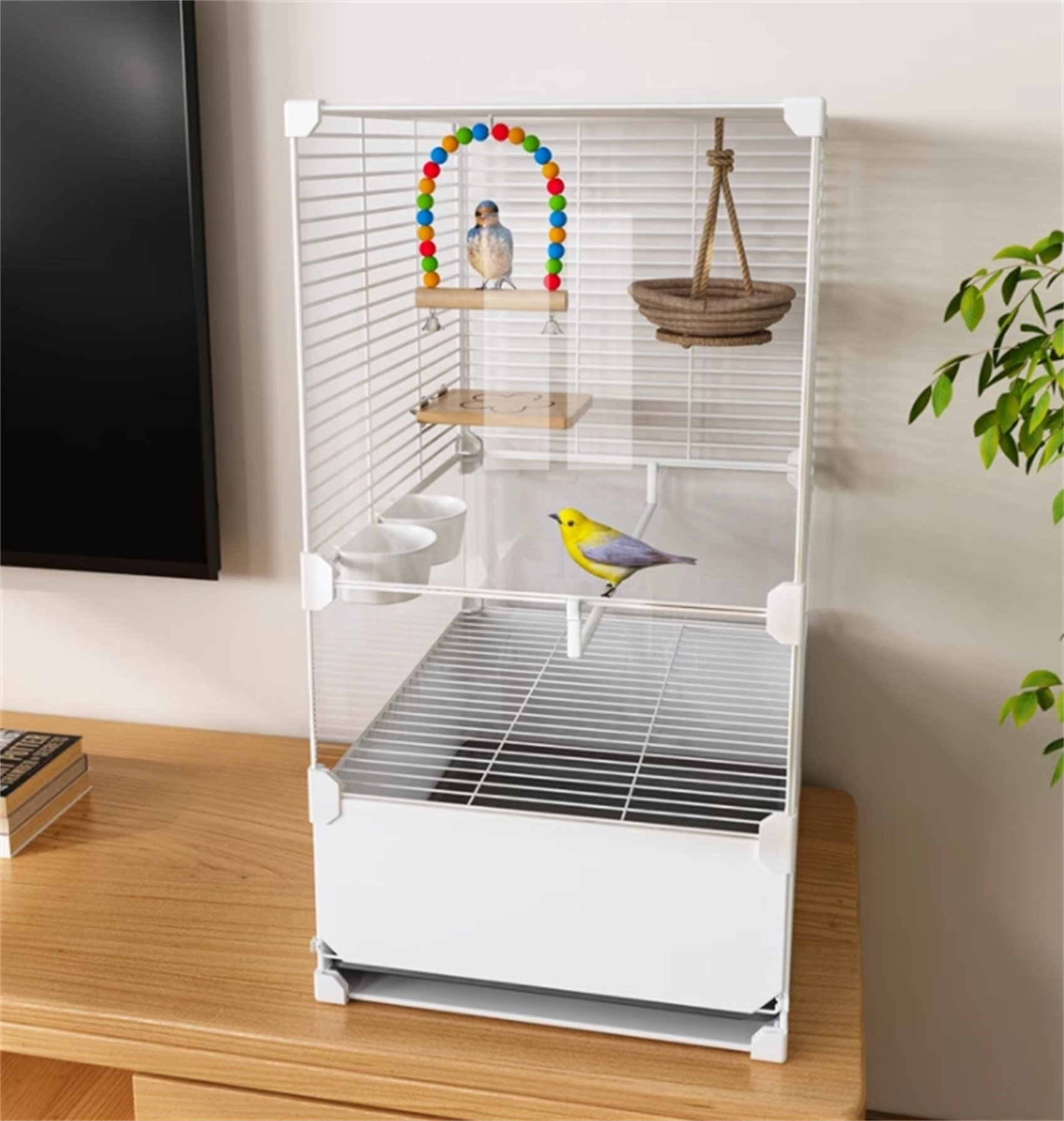 Tucker Murphy Pet™ Front View Villa Bird Cage - Wayfair Canada