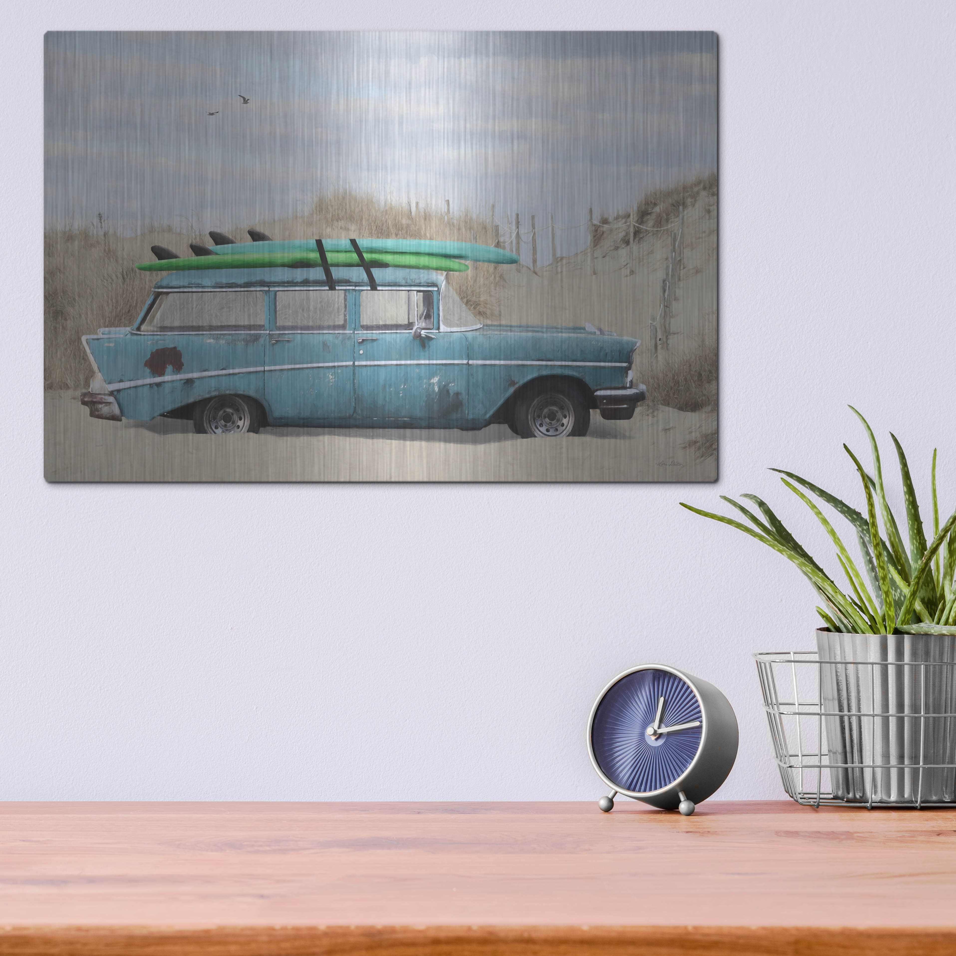 August Grove® Surf's Up Too' by Lori Deiter, Metal Wall Art | Wayfair