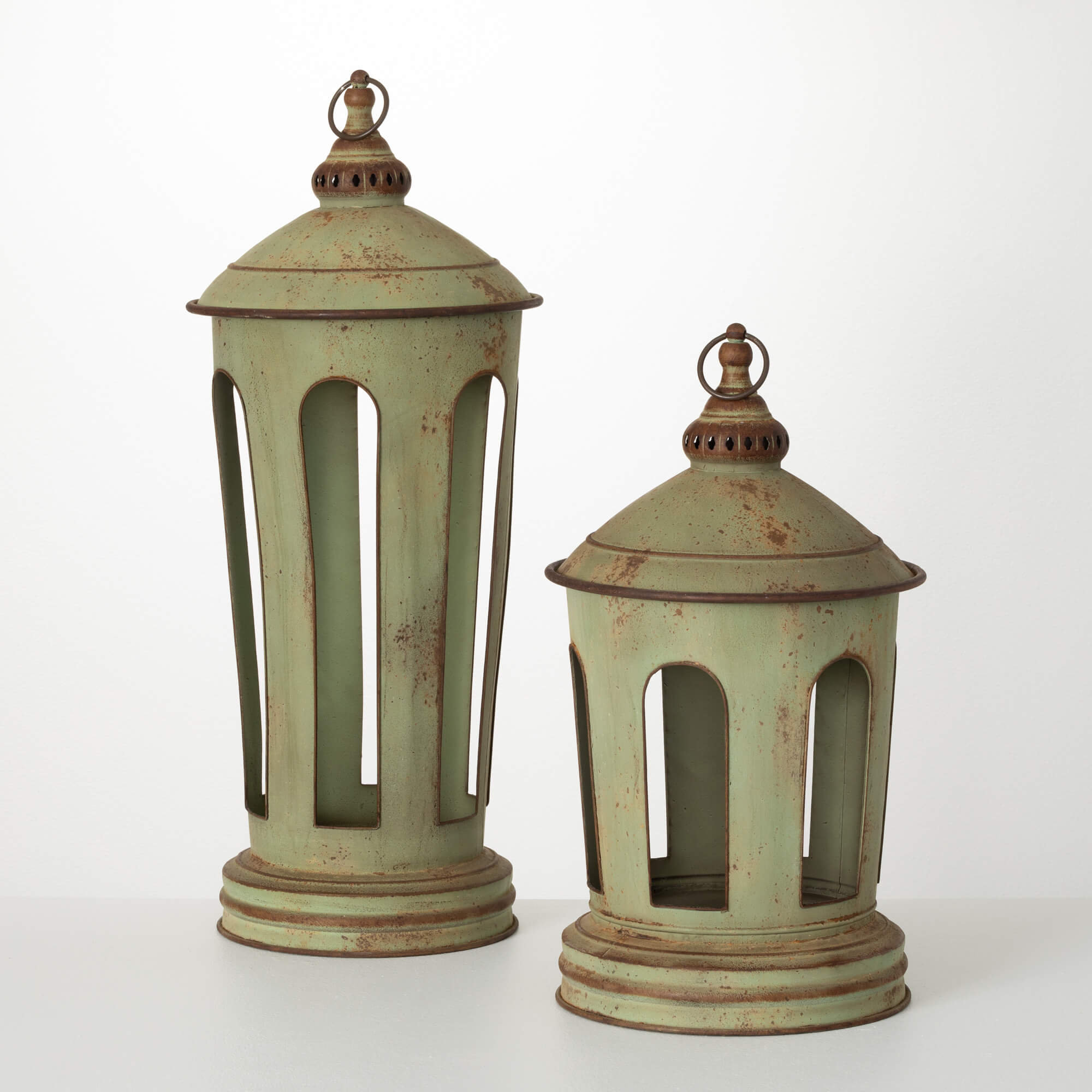 Clover Lane 29'' H Metal Tabletop Lantern | Wayfair
