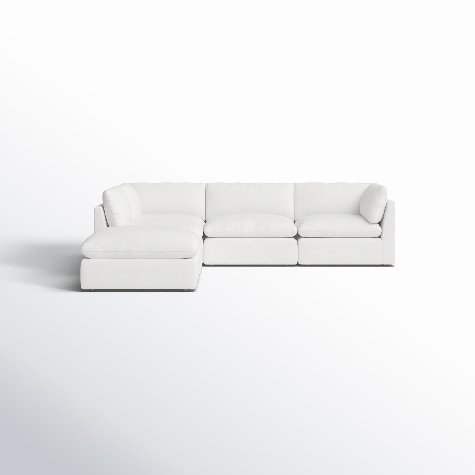 Zipcode Design™ Josefa Upholstered Sectional | Wayfair
