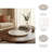 Ophelia & Co. Trays And Plates Marble Chiseled Round Design For Home ...
