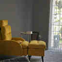 George Oliver Jonilda Upholstered Accent Chair and Ottoman with ...