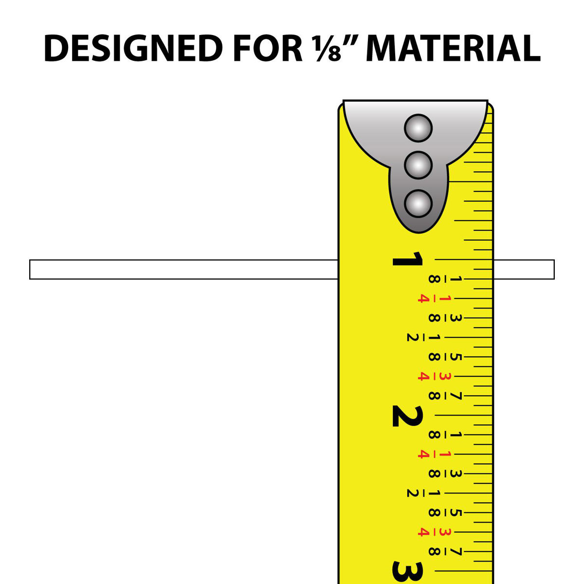 Outwater 1/8" Rigid PVC Divider Moulding With Adhesive | Pro Pack | Wayfair