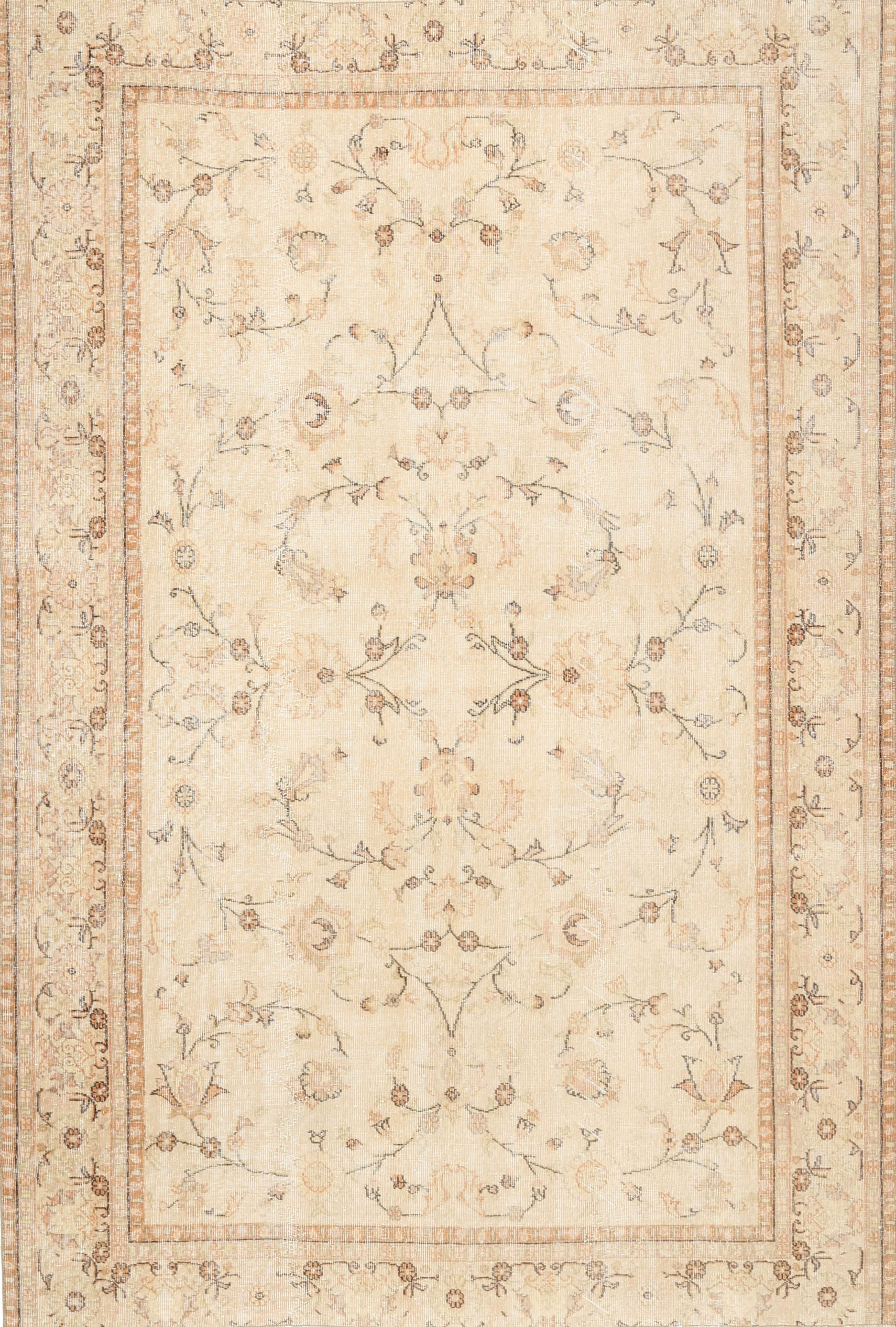 Fleur De Lis Living Heaney Hand-Tufted Wool Beige Area Rug | Wayfair