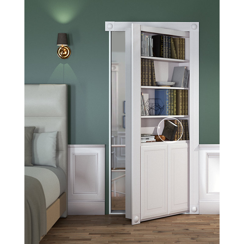 InvisiDoor Secret Book Latch & Reviews | Wayfair