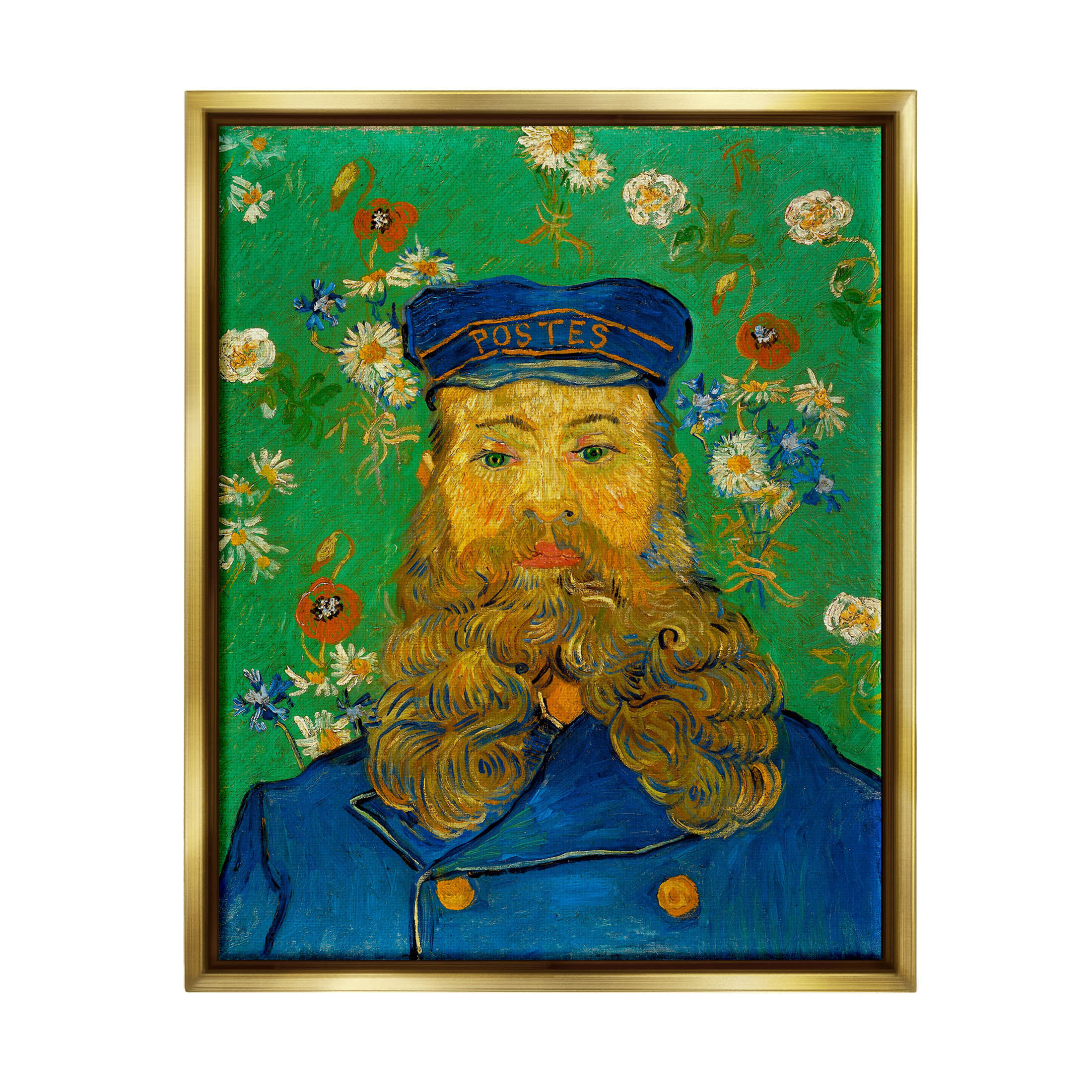 Stupell Industries Portrait Of Joseph Roulin Van Gogh Framed Floater ...