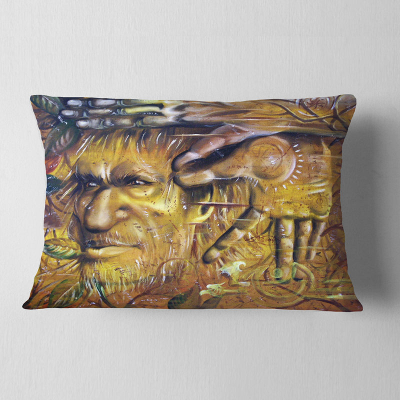 Design Art Sylvan - Portrait Printed Pillow | Wayfair